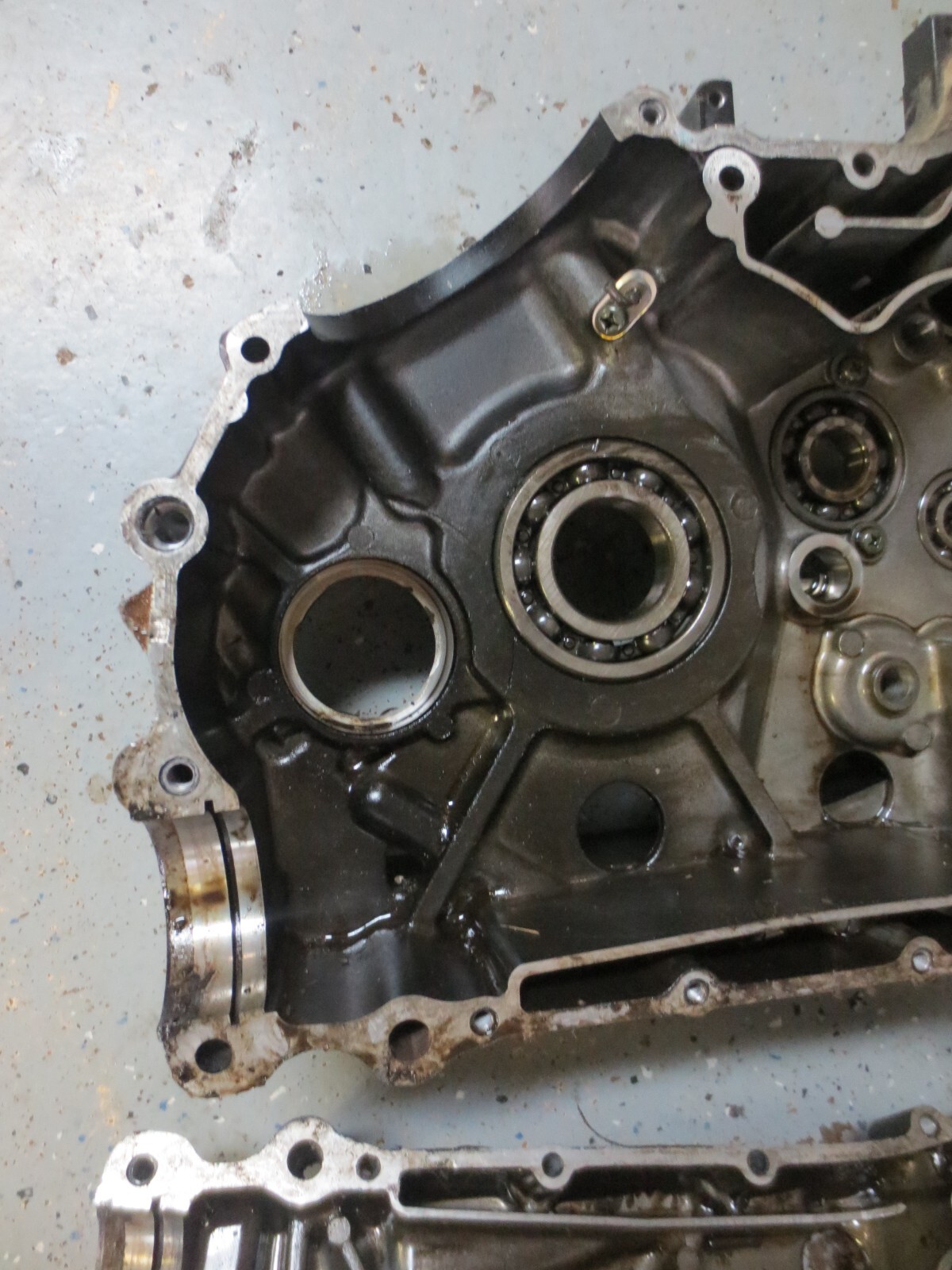 2000 Suzuki Quadrunner 500 4x4 ATV Used OEM Engine Crankcase Crank ...