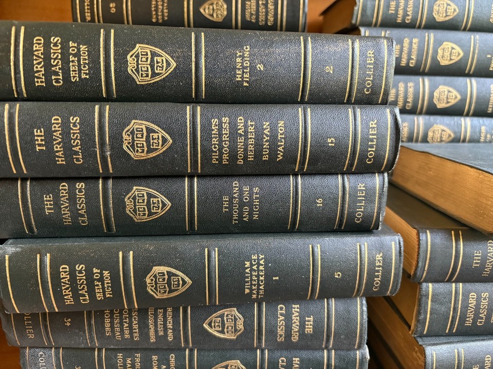 Harvard Classics Books Hardcover CHOOSE YOUR BOOK Five Foot Shelf 1st ...