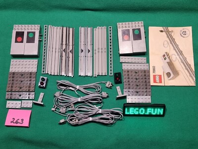 LEGO® 12V 2 x 7860 Signal ferngesteuert Eisenbahn train(7727 7730 7760 ...