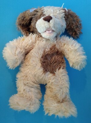 Scruffy Plush Brown & Cream Puppy Dog by Build-a-Bear | eBay