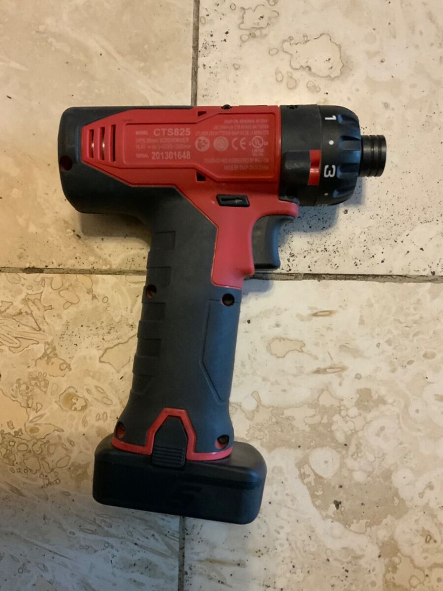Snap-on 14.4V 1/4” Microlithium Brushless Screwdriver Snap-on 14.4V 1/4” Microlithium Brushless Screwdriver