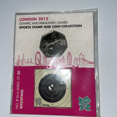 2012 Olympics Clay Pigeon Shooting 50p Pence Coin | eBay UK