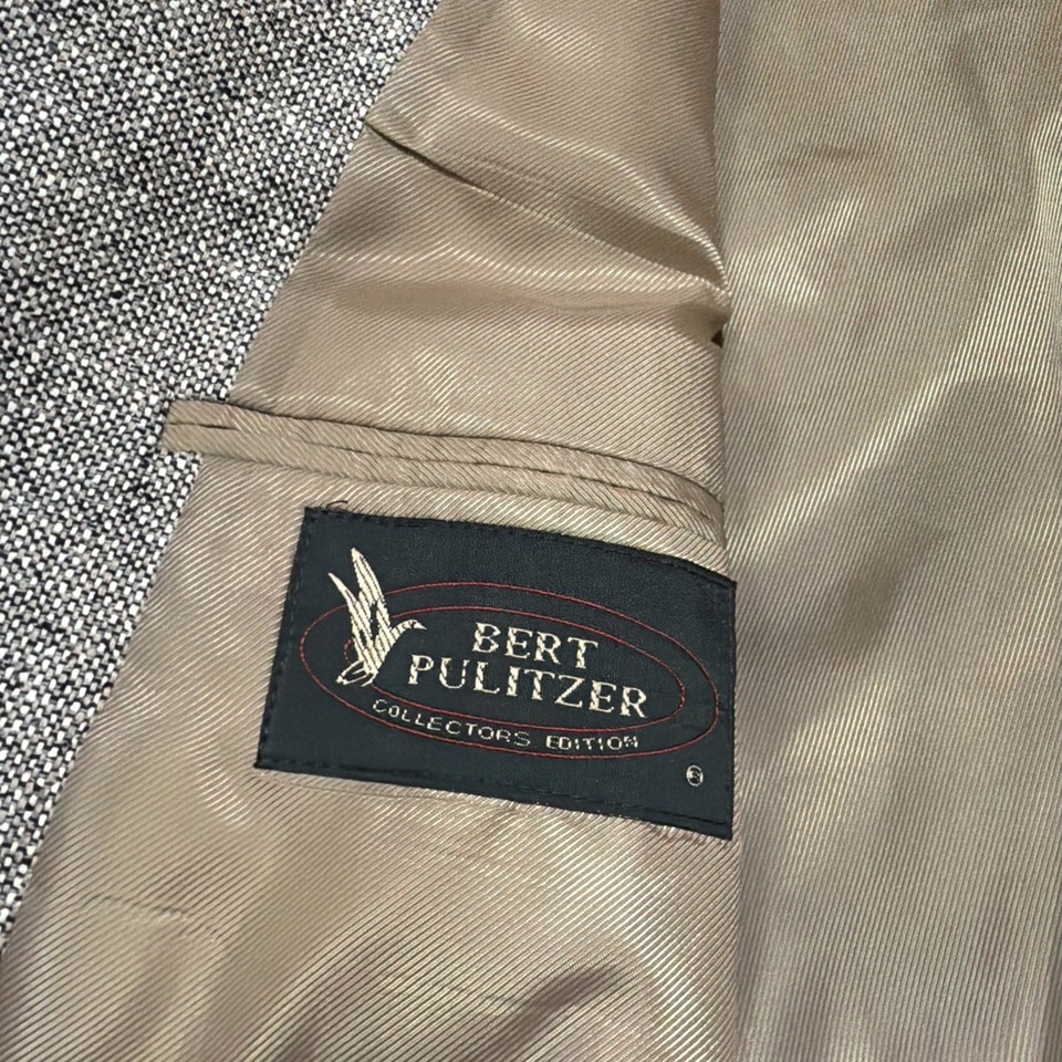 Bert Pulitzer Men's Blazer Suit Jacket Beige, Size 50L | eBay