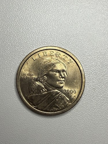 2000-D Sacagawea One Dollar US Liberty Gold Tint Coin | eBay