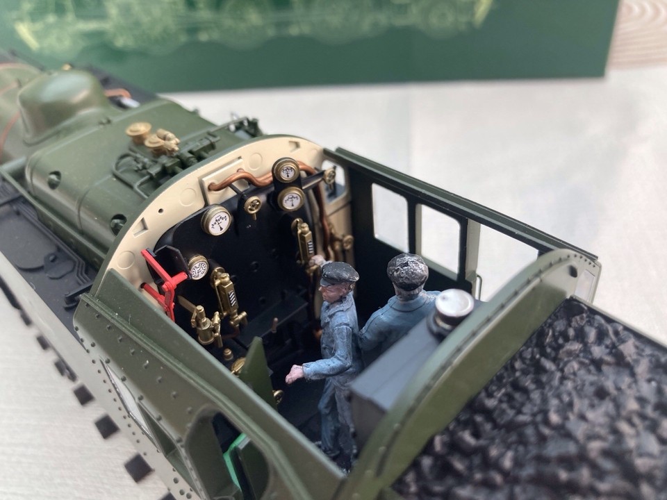 O GAUGE LHT-S-8208 LIONHEART BR 3MT LOCO LINED GREEN LATE CREST No ...