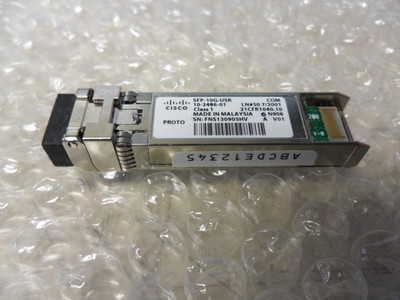 Genuine Cisco SFP-10G-USR 10-Gigabit Ethernet | eBay