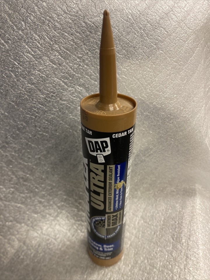 DAP Dynaflex Ultra 10.1 oz.Cedar Tan Advanced Exterior Window,Door,Siding Sealan 70798182219| eBay
