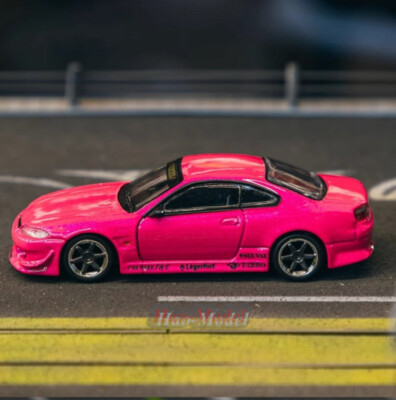 Tarmac Works 1:64 Nissan Silvia S15 VERTEX Car Alloy Model Car Diecast ...