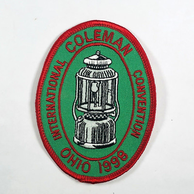 1998 ICCC International Coleman Collectors Club Convention Patch Ohio ...