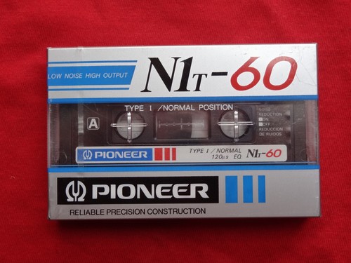 🎵 Vintage PIONEER N1t-60 "NEW & Sealed" Type I Tape Compact Cassette ...