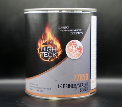 High Teck BLACK Automotive Primer Sealer 1K Ready-To-Spray Non-Sanding ...