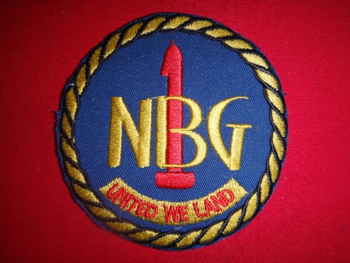 Vietnam War Patch US Navy 1st NAVAL BEACH GROUP 'UNITED WE LAND" NBG-1 ...