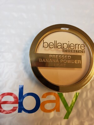 BellaPierre Cosmetics Pressed Banana Setting Powder in LIGHT 8g Full ...