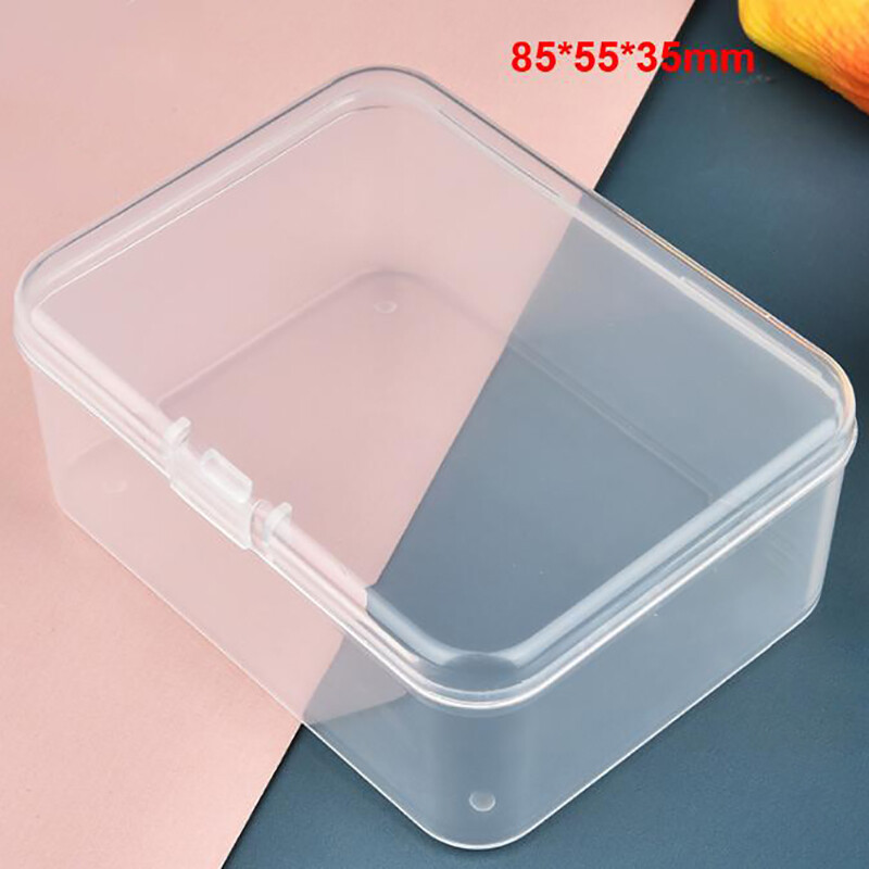 Mini Plastic Box Rectangular Transparent Box Dustproof Durable Storage ...