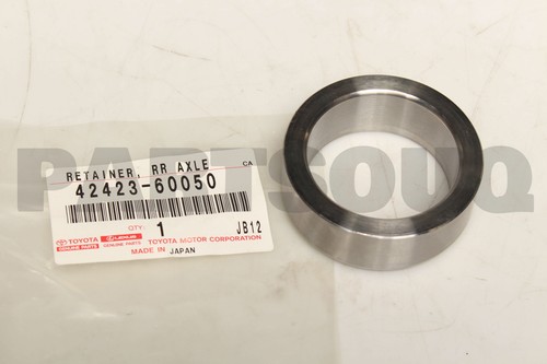 4242360050 Genuine Toyota RETAINER, REAR AXLE BEARING, INNER, RH/LH ...