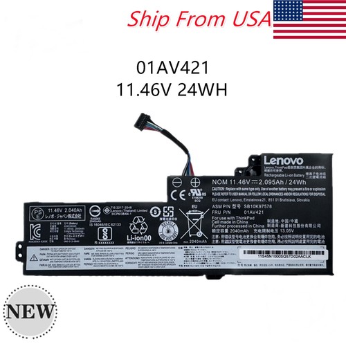 NEW Genuine OEM 01AV421 01AV489 Battery For Lenovo ThinkPad T470 T480 ...