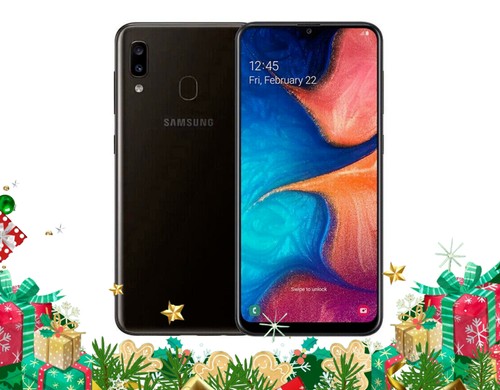 GSM Unlocked Samsung Galaxy A20 SM-A205U 32GB Android Black Smartphone ...