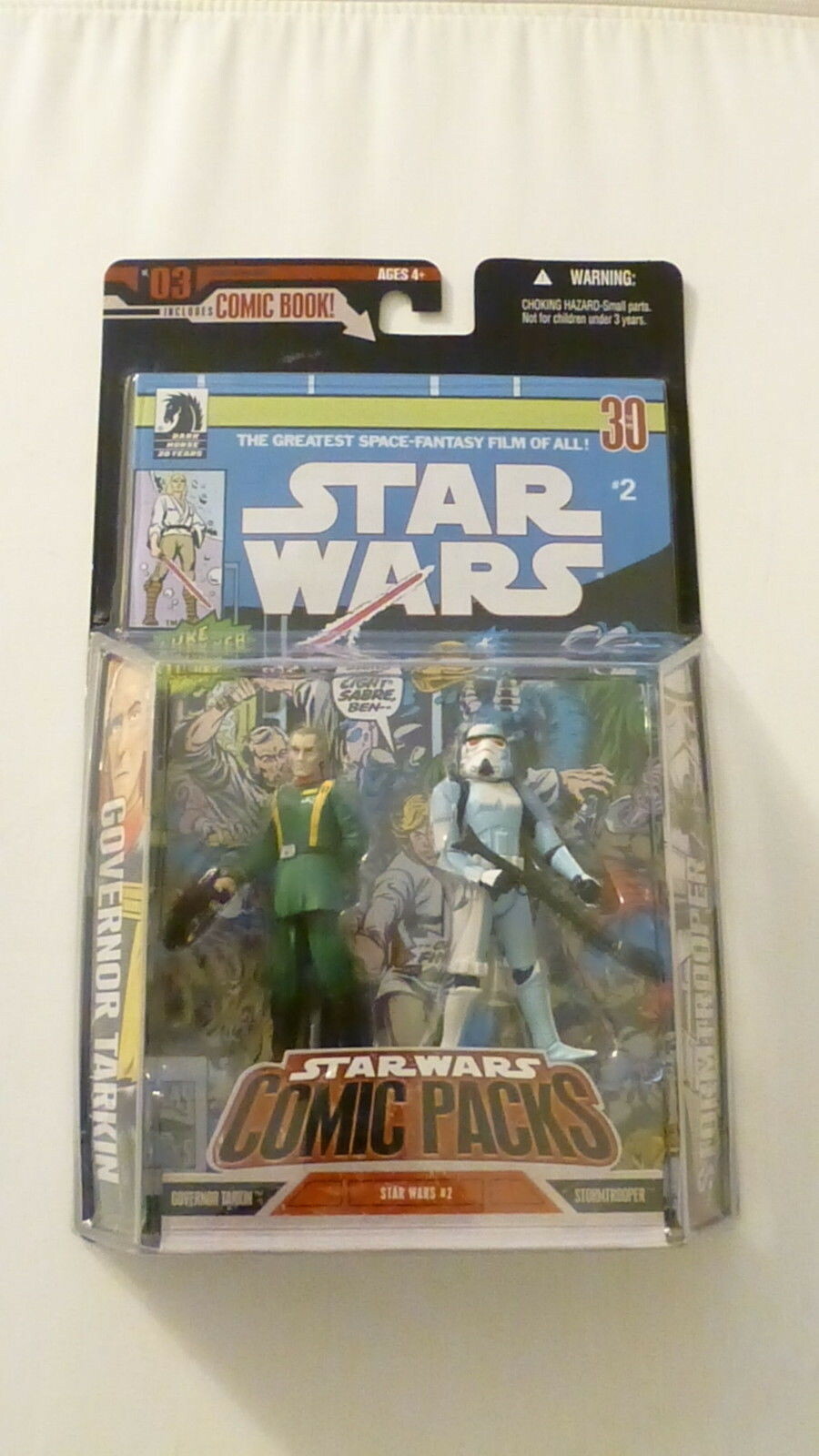 Star Wars Comic Book 2 Pack # 3: Governor Tarkin & Stormtrooper FREE ...