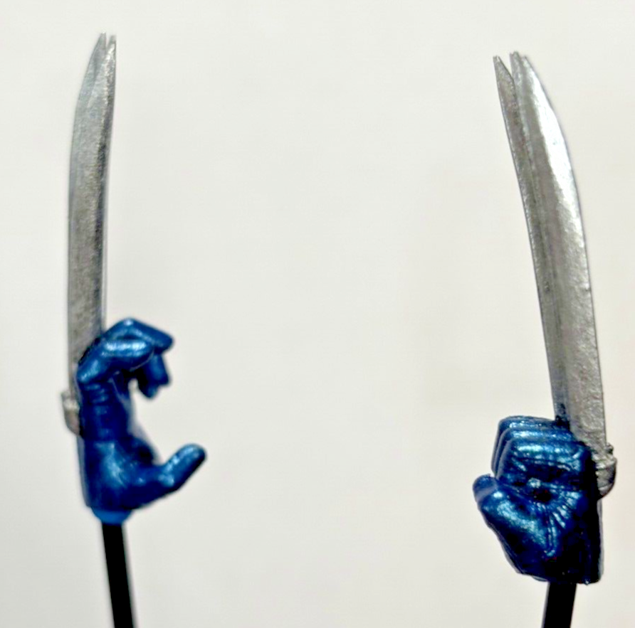 Custom Mafex Wolverine hands painted | eBay