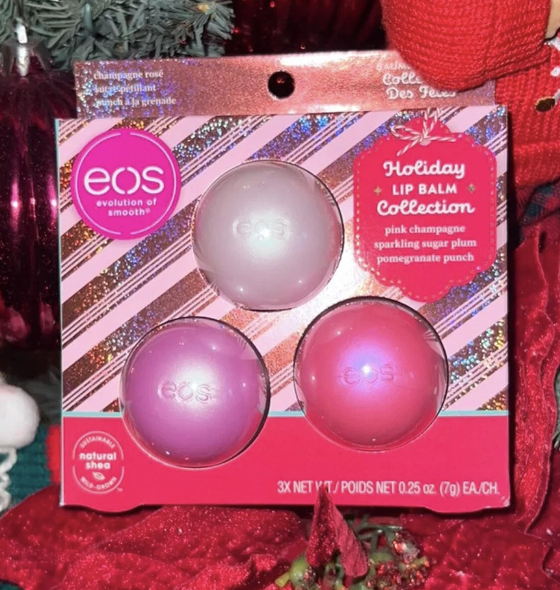Purple Eos Lip Balm