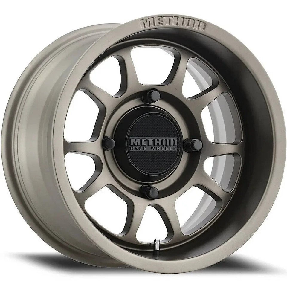 Method Wheels MR40957046452 Set of 4 15x7 4x156 MR409 Matte Steel Gray ...