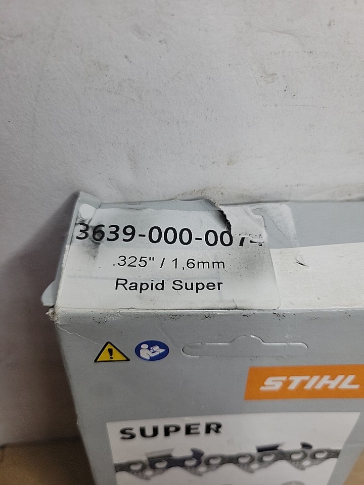 STIHL 26RS-74 3639 005 0074 Chainsaw Chain Rapid Super 18" Bar, .325 ...