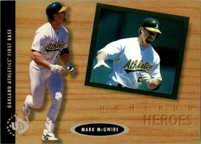 1997 UD3 Home Run Heroes #1 Mark McGwire Oakland A's St. Louis ...