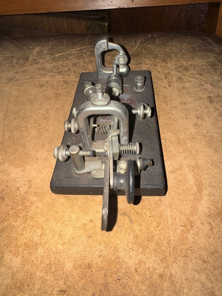 Vibroplex Bug Morse code Key Telegraph Ham Radio shortwave Vintage ...