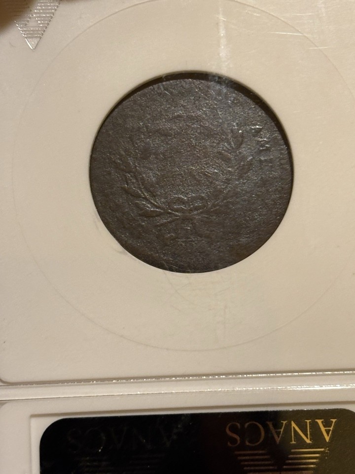 1797 Half Cent C-1 Old Anacs Soapbox Holder Net AG3 Good Details | eBay