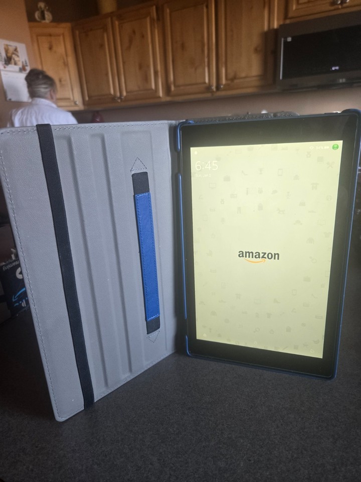 (USED) Amazon Kindle Fire HD 10 (9th Gen.) (M2V3R5) 64GB(Wi-Fi) 10.1 ...