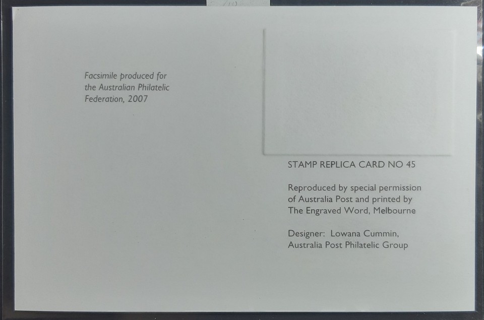 2020 Antarctic Festival AusPost Card Ltd Edt no 079/100 CANCELLED DUE ...