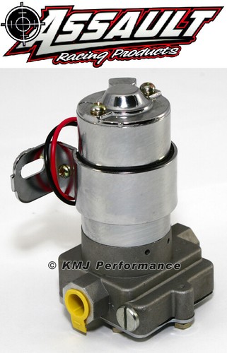 High Flow Performance Electric Fuel Pump 130GPH Universal Fit 3/8" NPT ...