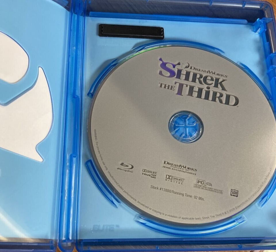 Shrek the Third (Blu-ray, 2007) 97361388847 | eBay