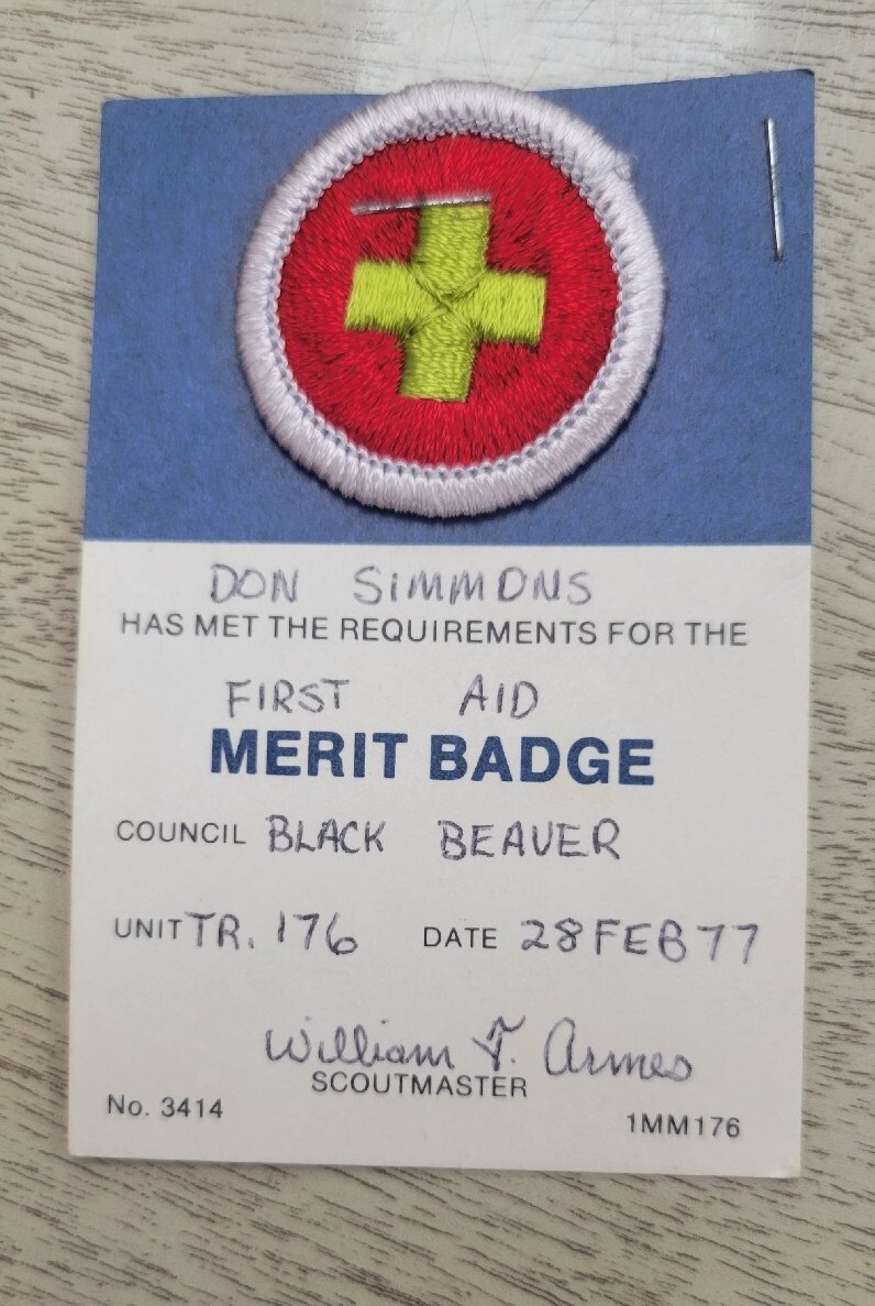 First Aid Merit Badge Worksheet