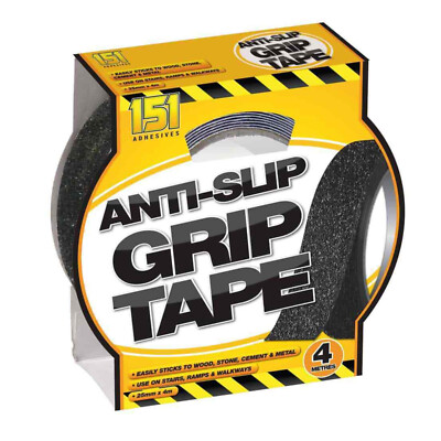 Anti-Slip Grip Tape Stone Cement Wood Metal Easy Stick Ramps Stairs ...