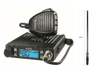 ORICOM DTX4000 DUAL RECEIVE UHF RADIO + UNIDEN AT500BK 5.5DBI FULL ...