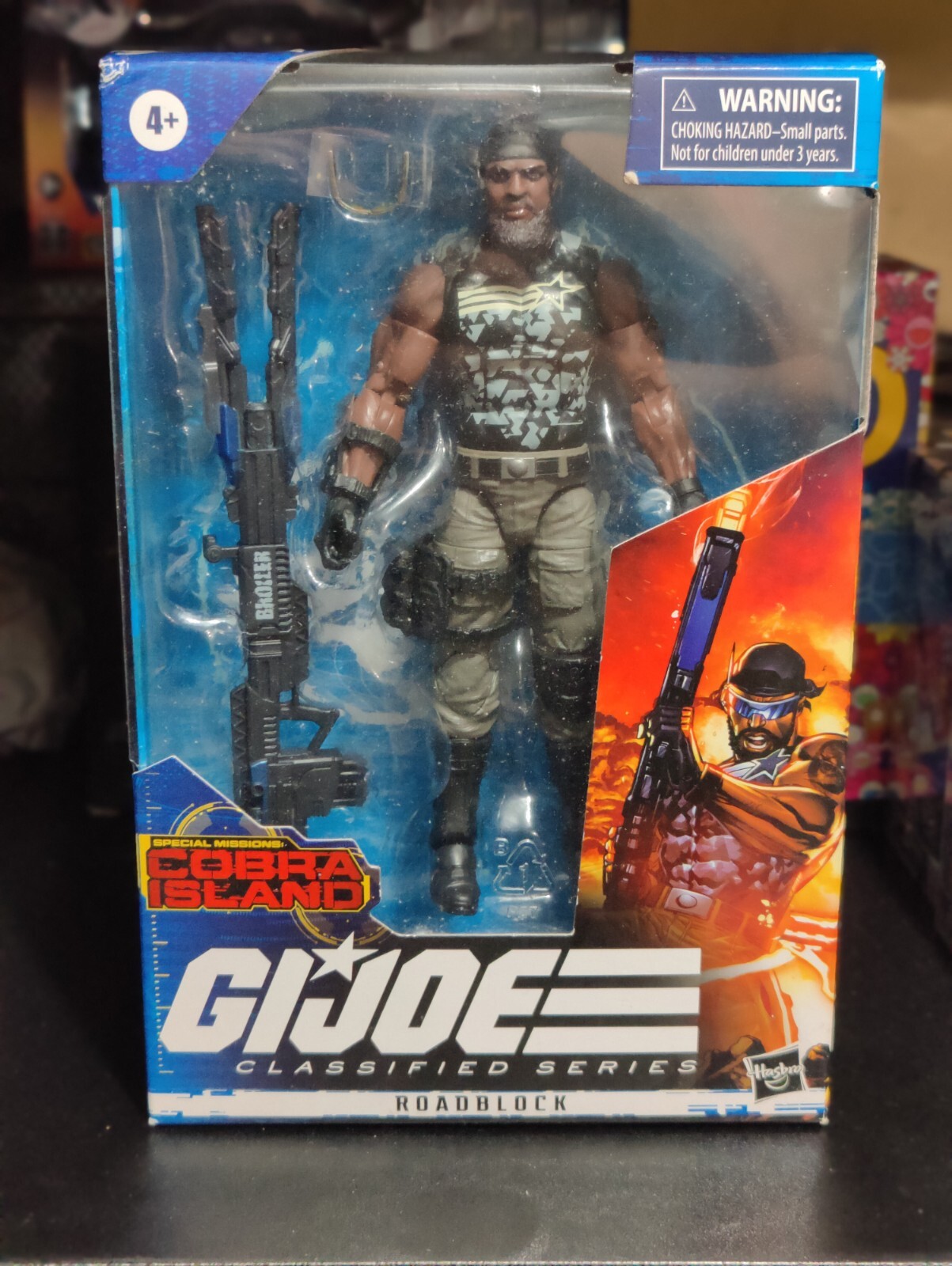 GI Joe Cobra Island Roadblock Classified Series Action Figure 6 ...