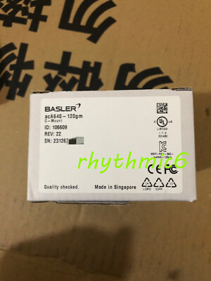 Brand New BASLER acA640-120gm Industrial Camera Fast delivery FedEx or ...