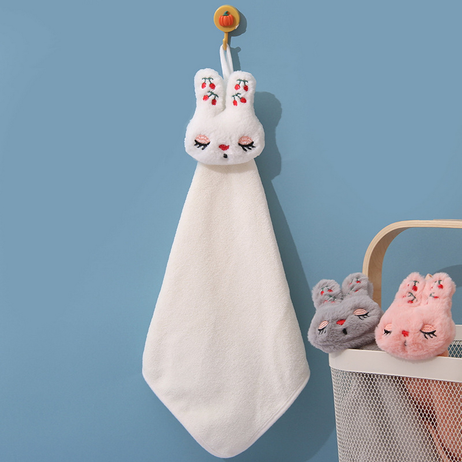 Cleaning Cloth Cartoon Wiping Cute Sunflower Hanging Hand Rag Dish ...