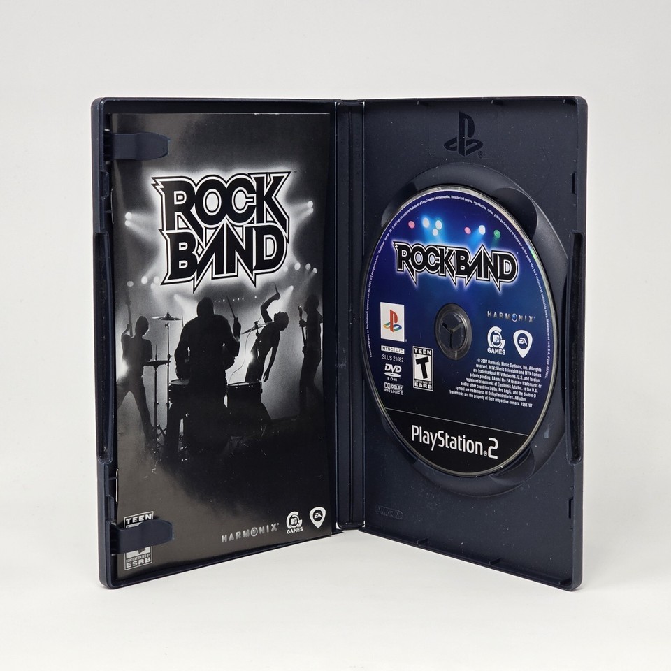 Rock Band (Playstation 2 PS2) CIB COMPLETE & TESTED 14633159172| eBay
