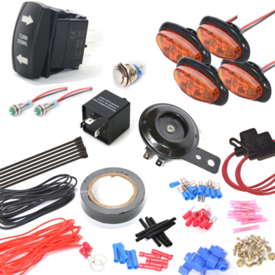 ATV/UTV/SXS LED Turn Signal Kit Polaris RZR Ranger General TS399 ...