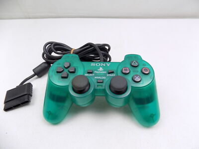 Official Sony Playstation 2 Ps2 Clear Green Controller | eBay