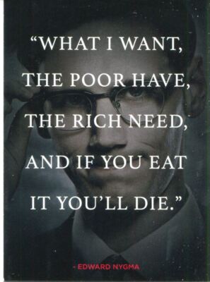 Gotham Season 1 Quotes Chase Card Q7 Edward Nygma | eBay UK
