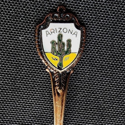 Arizona State Collectible Travel Souvenir Spoon 3.5" (8 cm) with Desert ...