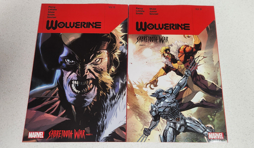 Wolverine by Benjamin Percy Volume 8 & 9 TPB Sabretooth War | eBay