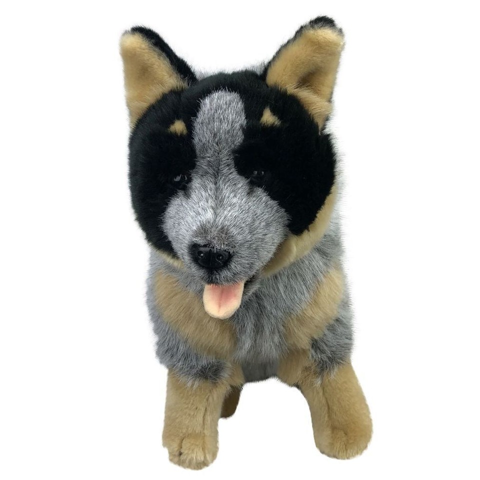 Marshall the Heeler Cattle Dog Soft Plush Toy 13"/33cm Medium Blue ...