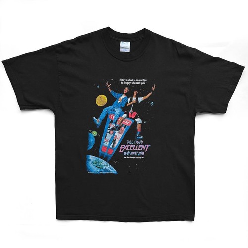 Starring Keanu Reeves 00s Vintage Bill Ted s Excellent Adventure T ...