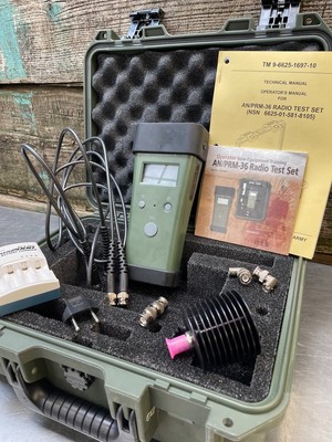 DRS Technologies AN/PRM-36 Radio Frequency Test Set Model No. 900858 ...