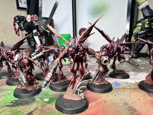 Warhammer 40K Kill Team Vespid Stinging Tau Unit Games Workshop Painted ...