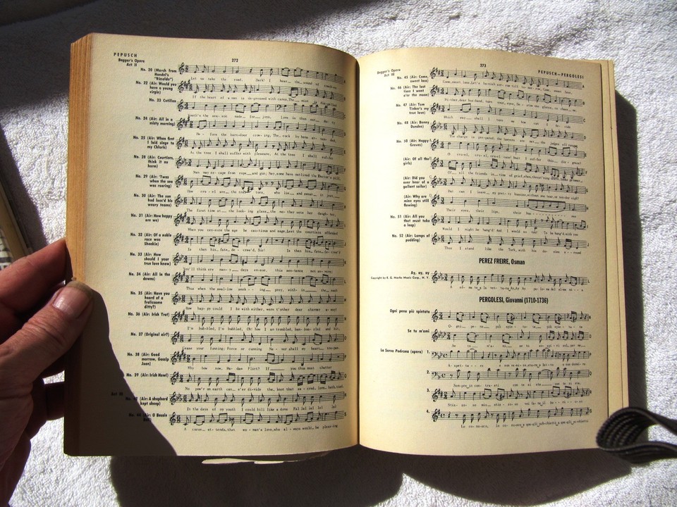 Identify the Opera Aria Song DICTIONARY OF VOCAL THEMES Sam Morgenstern ...